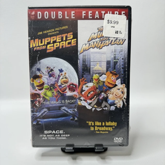 MUPPETS DOUBLE FEATURE DVD Muppets Take Manhattan Muppets From Space ...