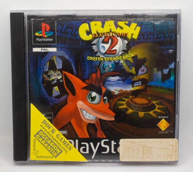 CRASH BANDICOOT 2 : Cortex Strikes Back ( Sony Playstation, PS1, PSone ...