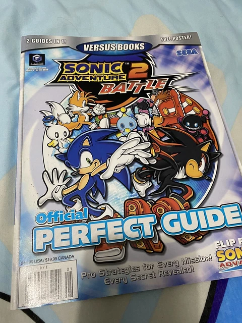 RARE SONIC ADVENTURE 2 And Sonic Advance Official Perfect Guide SEGA ...
