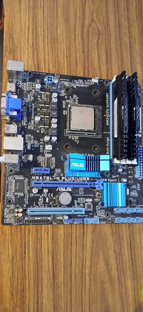 AMD MOTHER BOARD with cpu and 8gigs of ram £104.70 - PicClick UK