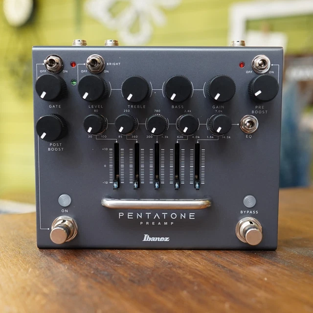 IBANEZ PENTATONE PREAMP PTPRE with 5-band Parametric EQ £176.54 ...