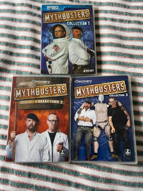 MYTHBUSTERS ~ COLLECTION 1, 2, 3 ~ Region 1 DVD ~ £24.99 - PicClick UK