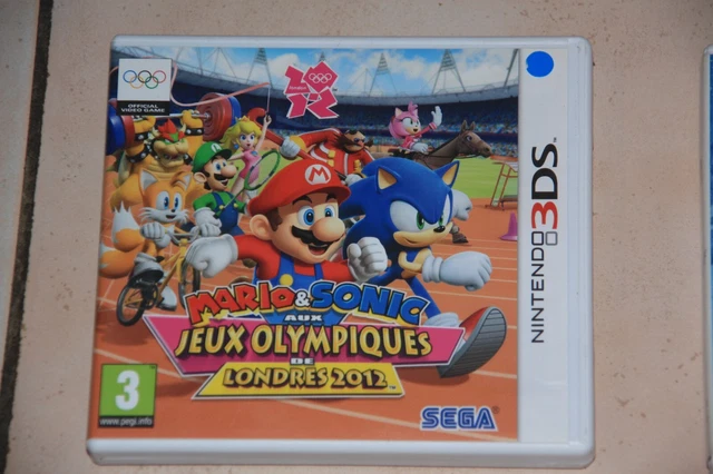 LOT 3DS NINTENDO Mario et Sonic jeux olympiques boite + jeu EUR 11,00 ...