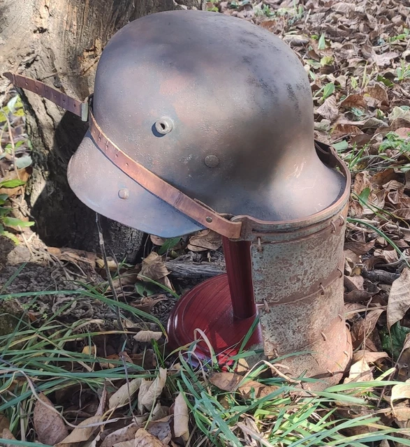 FACE PLATE HELMET M16 ORIGINAL Imperial German WWI WW1 very rare £1,294 ...
