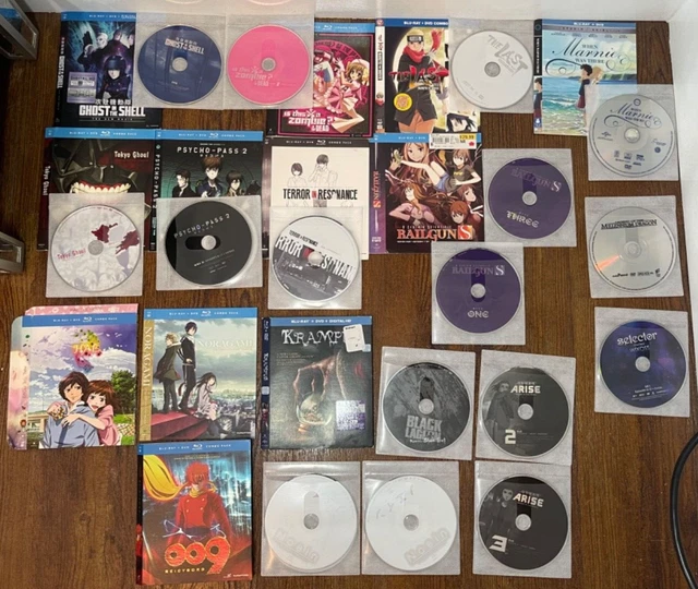 ANIME ASSORTED BLU-RAY DVD Bundle of 28: READ Description $49.99 ...