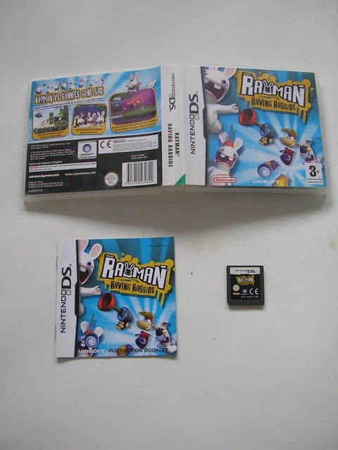 NINTENDO DS 2DS 3DS Rayman Raving Rabbids Pre Enjoyed £3.95 - PicClick UK