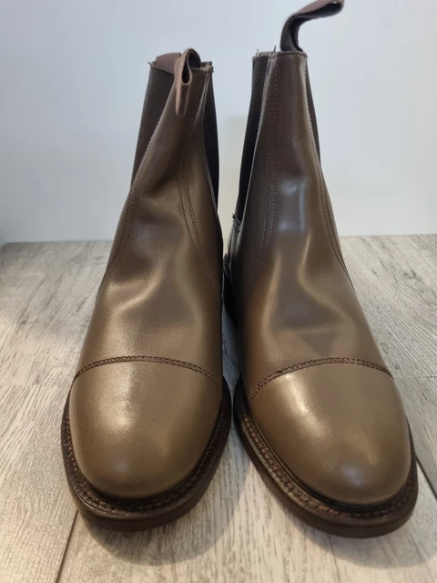 CHELSEA BOOTS BROWN Leather Uk 9 Rookby Made In England Welted Footwear ...