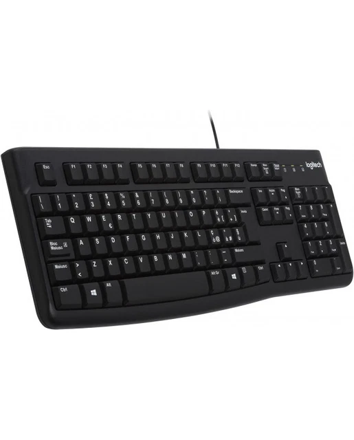 LOGITECH K120 TASTIERA pc layout italiano con cavo - nuova EUR 18,00 ...