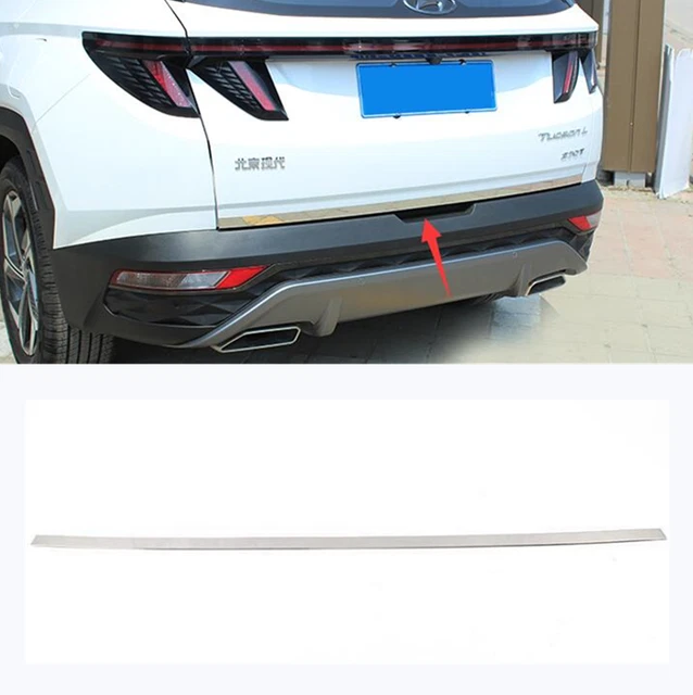 2022-2023 FOR HYUNDAI Tucson stainless Rear Trunk Lid Gate Edge Cover ...
