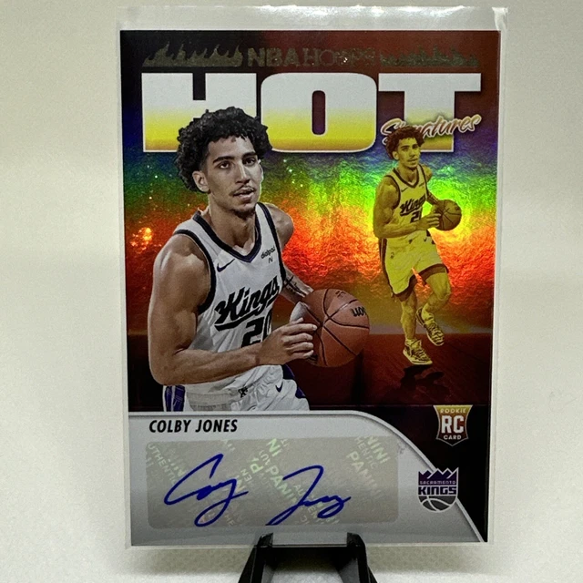COLBY JONES 🔥 Hot Signatures 🔥 2022-2023 NBA Hoops Hot Signatures ...