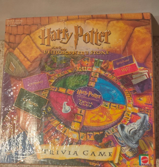 HARRY POTTER AND the Philosopher's Stone Trivia Board Game - Mattel ...