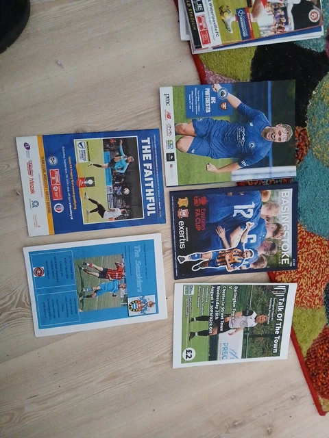 NON LEAGUE FOOTBALL Programmes x 20 season 2024-2025 £10.03 - PicClick UK