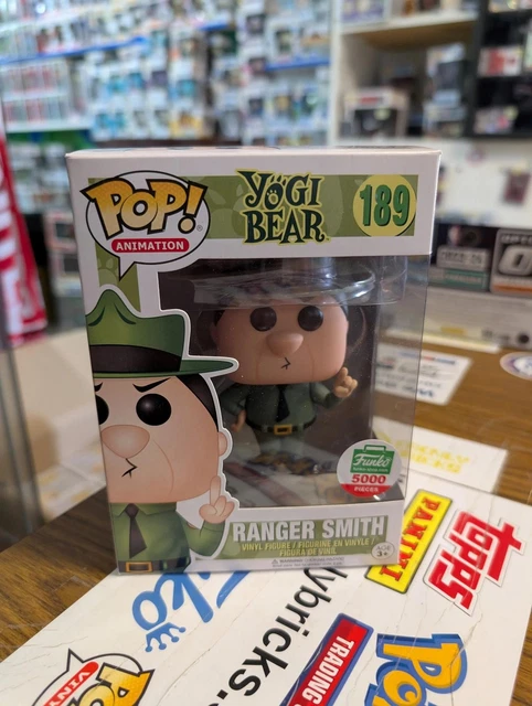 ANIMATION FUNKO POP - Ranger Smith - Yogi Bear - No. 189 $110.00 ...