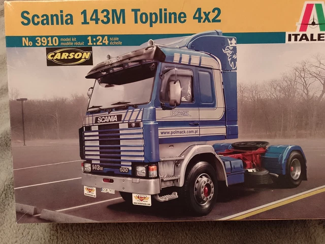 ITALERI 1/24 SCANIA 143M Topline Model Truck Kit £52.70 - PicClick UK