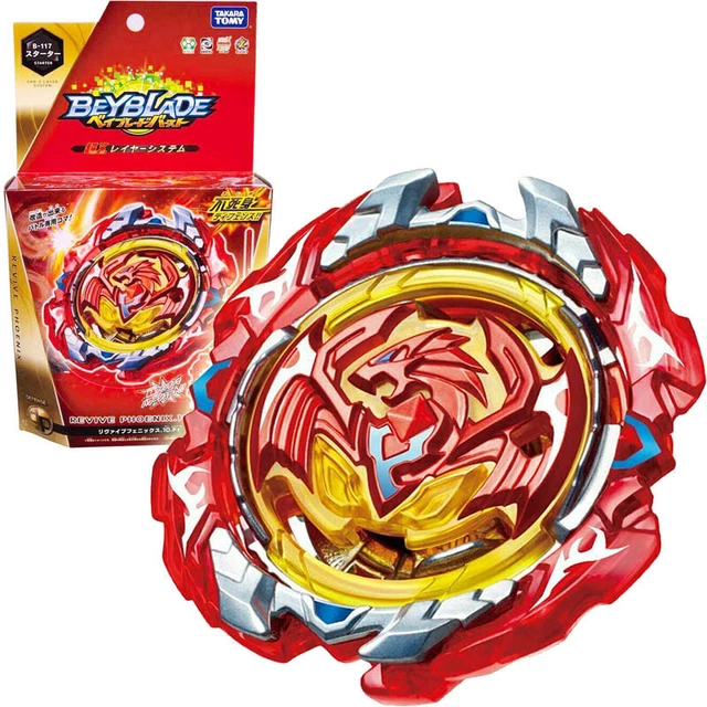 TAKARA TOMY REVIVE Phoenix .10.Fr Turbo Cho-Z Burst Beyblade B-117 ...
