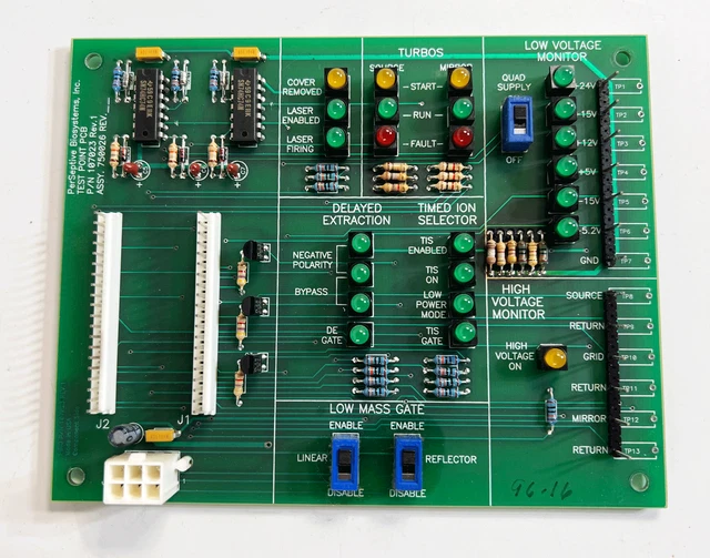 PERSEPTIVE BIOSYSTEMS VOYAGER Test Point PCB Board 107023 Rev. 1 £53.17 ...