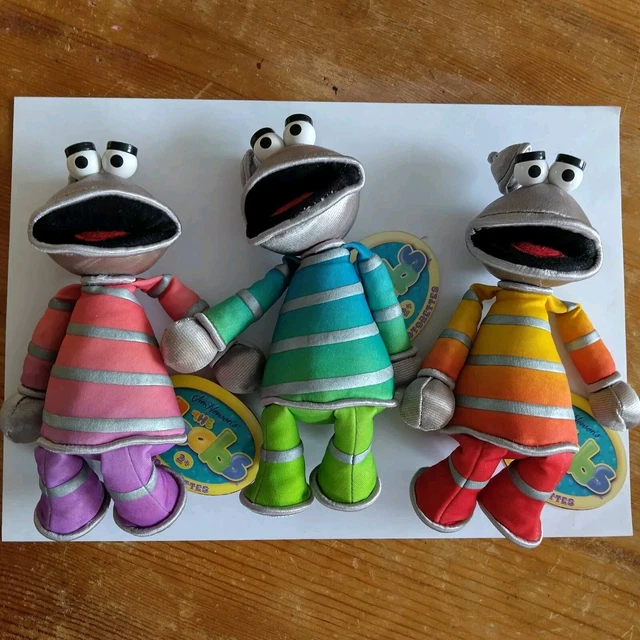 THE HOOBS MOTORETTES Plush Jim Henson Robots Tootle Timp Twang Tagged ...