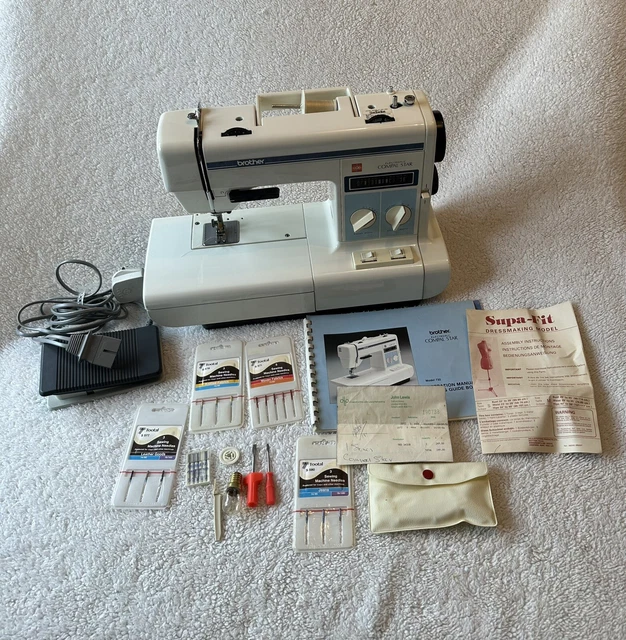 BROTHER COMPAL STAR electric Sewing Machine Model 732 With original ...