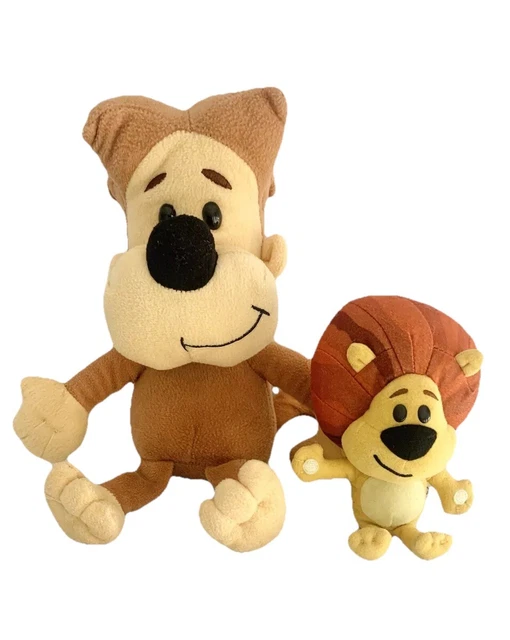 CBEEBIES RAA RAA The Noisy Lion And Ooo Ooo Monkey Plush Soft Toy ...