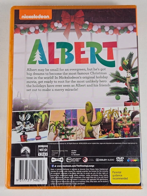 ALBERT: A SMALL Tree With A Big Dream DVD (New & Sealed) Region 4 $14. ...