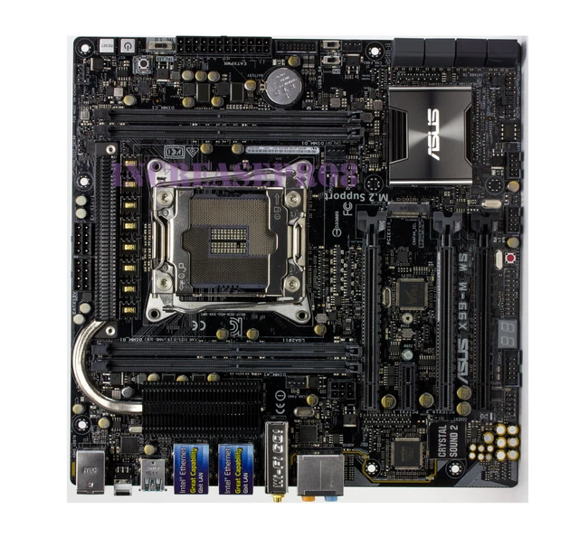 ASUS X99-M WS Motherboard Socket LGA 2011-V3 Intel X99 DDR4 DIMM Micro ...