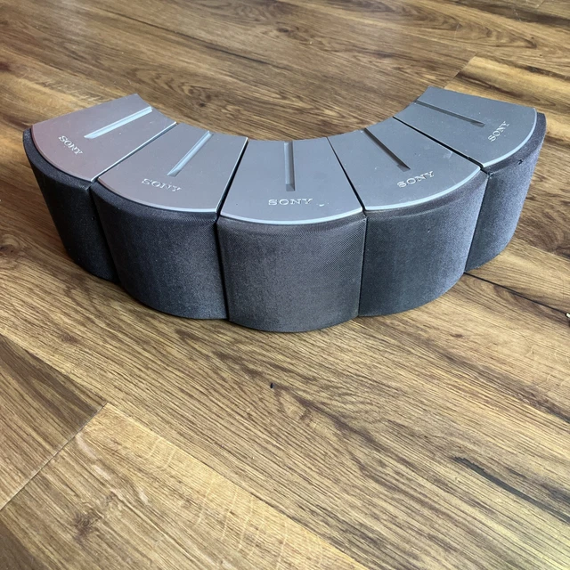 SONY SS-TS300 SURROUND Sound Speaker Set Silver X 5 Wired 3-Ohms ...