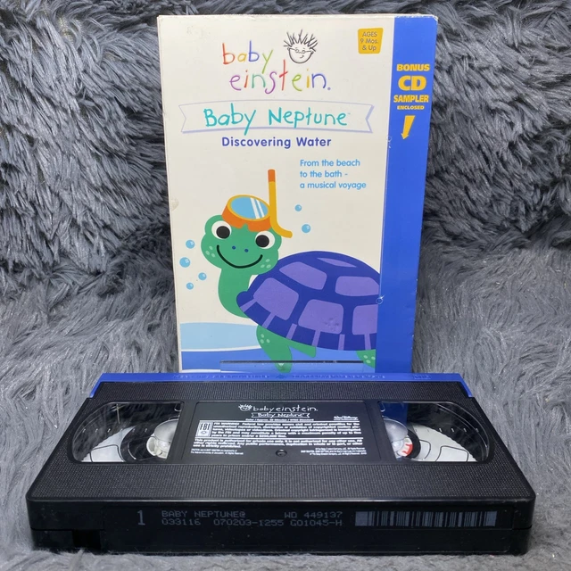 BABY EINSTEINS BABY Neptune VHS Tape 2002 Disney Entertainment NO CD ...