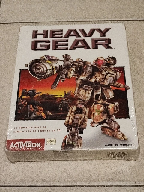 HEAVY GEAR ACTIVISION JEU PC Big Box carton FR CIB SOUS BLISTER EUR 39 ...