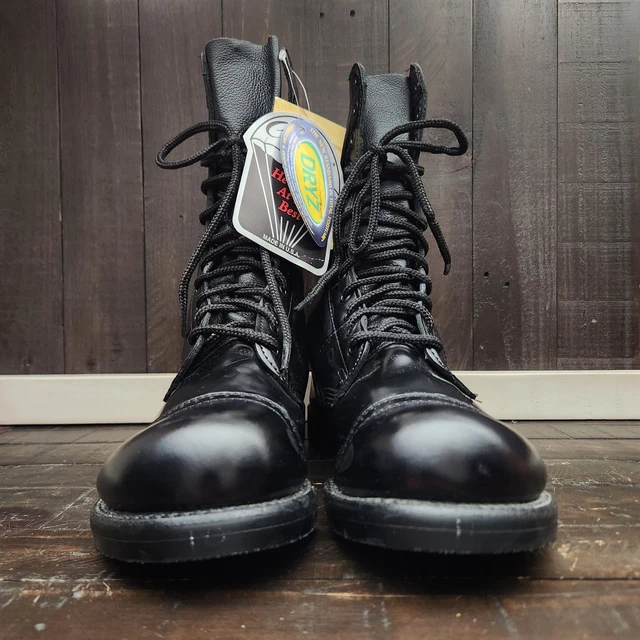 VINTAGE BLACK CORCORAN 1500 Military Jump DRYZ Boots Paratrooper Men's ...