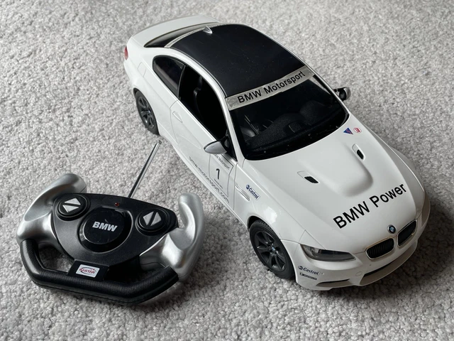 RASTAR RC 1/14 BMW M3 E92 Motorsport Car White £22.99 - PicClick UK