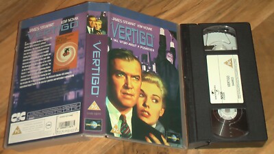 VERTIGO VHS VIDEO Tape Cassette PAL VCR £3.99 - PicClick UK