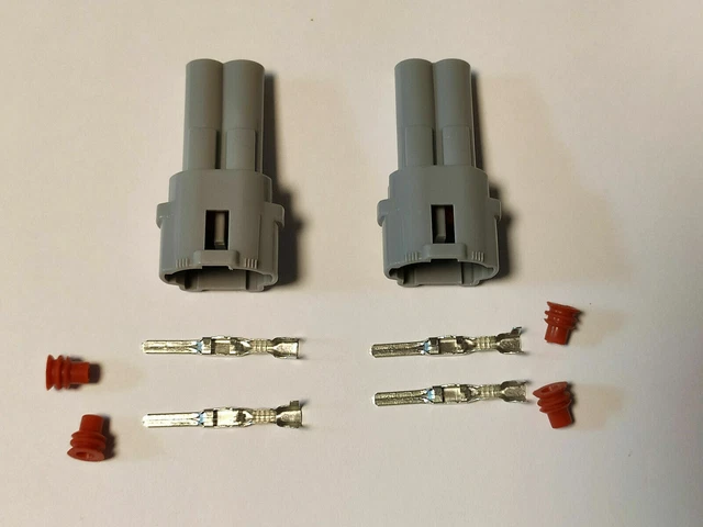 YAMAHA DC POWER Outlet Connector x2 MT07 MT09 XSR TRACER 900 Tenere 700 ...