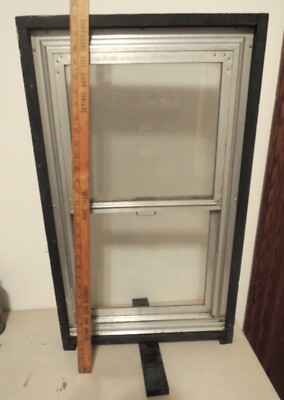 VINTAGE HARDWARE STORE Model Aluminum Storm / Screen Window Sample ...
