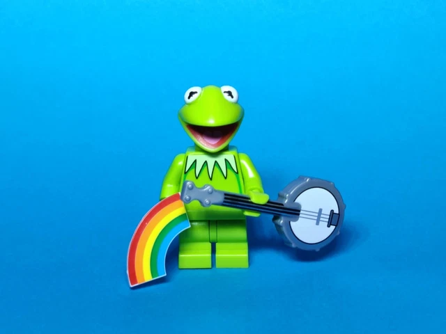 LEGO KERMIT THE Frog Minifigure CMF The Muppets Series £11.95 - PicClick UK
