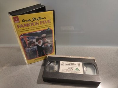 ENID BLYTON'S FAMOUS FIVE VHS Secret trial-Billycock hill-Finniston ...