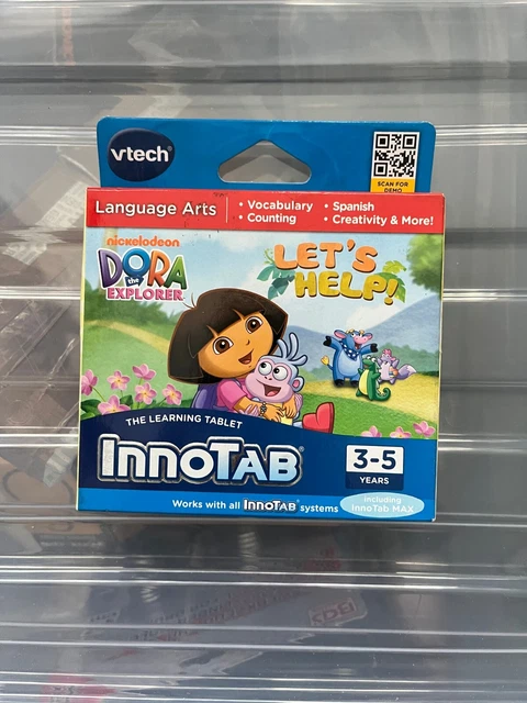 VTECH INNOTAB DORA The Explorer Let's Help Game ages 3-5 £5.00 ...