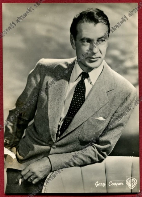 GARY COOPER 32 ACTOR ACTOR ACTOR CINEMA MOVIE Postcard REAL PHOTO ...