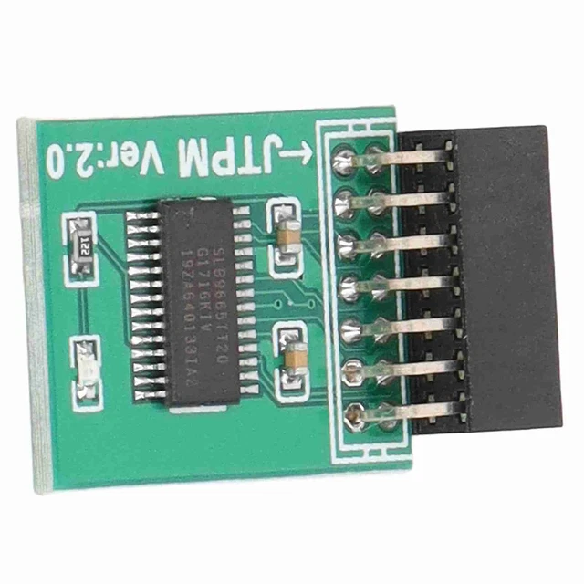 FOR TPM 2.0 Module 14 Pin LPC Interface TPM Module Board £6.70 ...