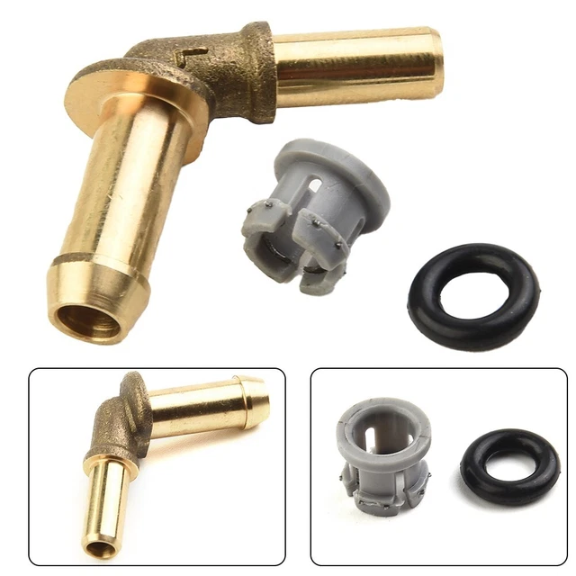 TUBE CONNECTOR OUTLET Metal+Plastic Practical Radiator Connector ...