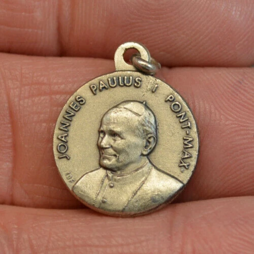 BIJOU RELIGIEUX - Medaille Pendentif Joannes Paulus I Medal Religious ...