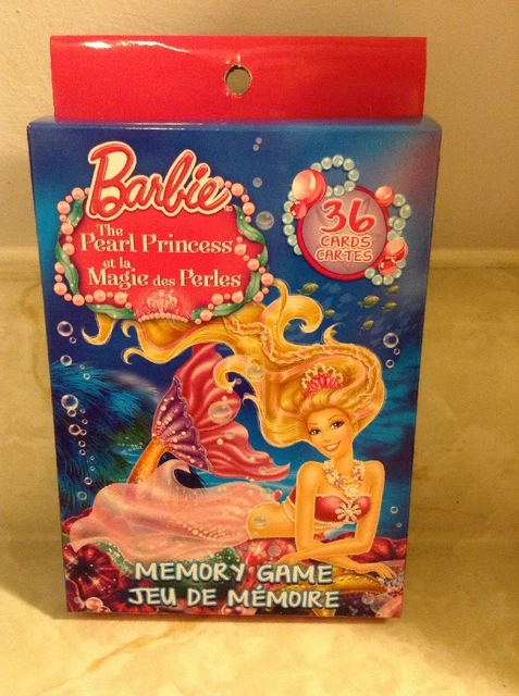 BARBIE THE PEARL Princess Memory Game 36 Cards NEW $9.97 - PicClick CA