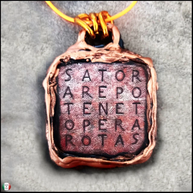 SATOR MAGIC SQUARE amulets lucky charm talisman spell protection rare £ ...