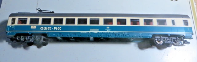FLEISCHMANN H0 5193 Schnellzugspeisewagen Quick Pick with Interior ...