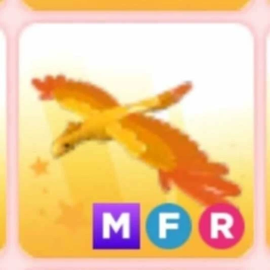 ADOPT ME! MEGA Neon Phoenix | Fly | Ride | EUR 30,00 - PicClick DE