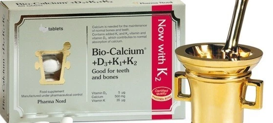 PHARMA NORD BIO-CALCIUM +D3+K1+K2 Tablets (60) BBE 10/2024 EUR 28,80 ...