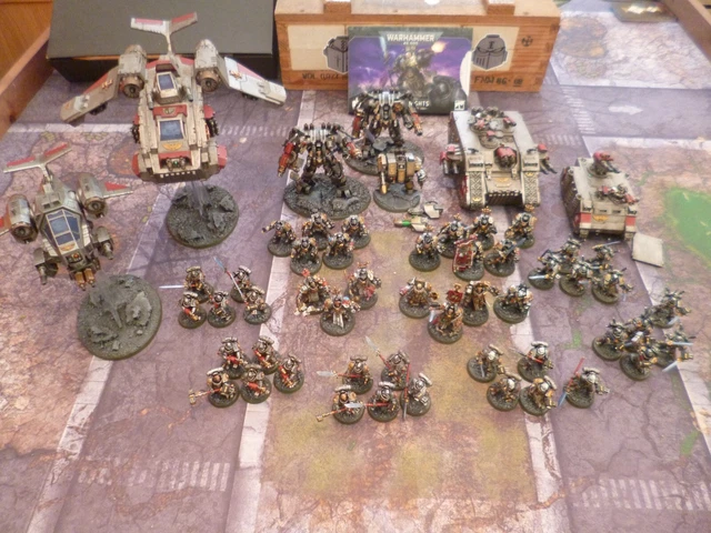 WARHAMMER 40K GREY Knights army, fully painted EUR 1.631,70 - PicClick DE