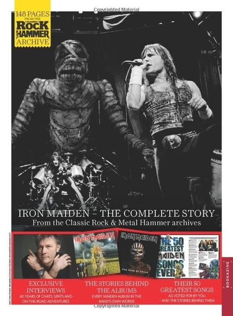CLASSIC ROCK SPECIAL: Iron Maiden Complete Story £21.05 - PicClick UK