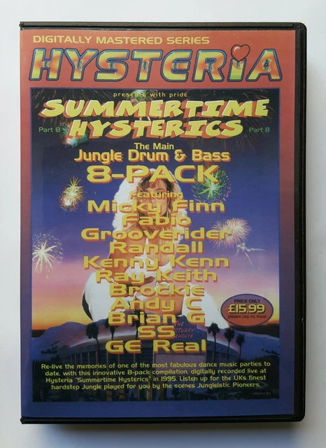 HYSTERIA - SUMMERTIME Hysterics 1995 (Jungle / Drum N Bass Cd Pack) EUR ...