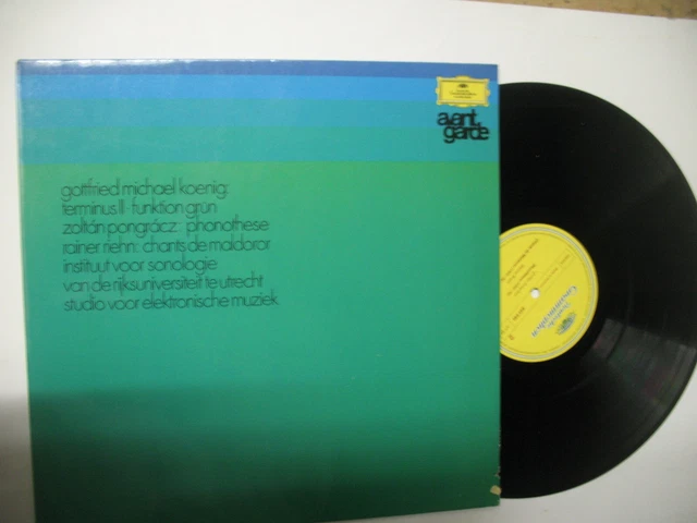 AVANT GARDE-GOTTFRIED MICHAEL Koenig / Zoltán Pongrácz / Rainer Riehn RARE LP EUR 10,00 ...