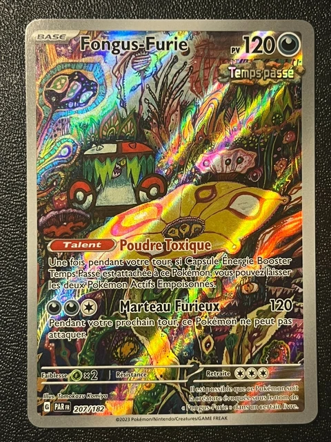 CARTE POKÉMON FONGUS-FURIE 207/182 - AR - PAR - Faille Paradoxe EV04 FR ...